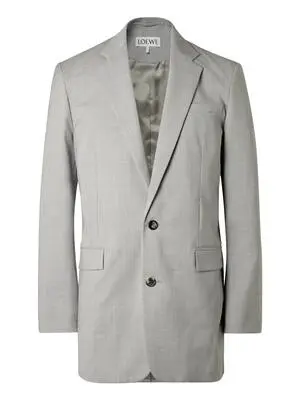 Loewe Wool Blazer - Gray