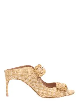 MALONE SOULIERS Isobel 70 Heeled Sandals - Beige