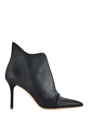 MALONE SOULIERS Leather Cora Heeled Ankle Boots 85 - Black