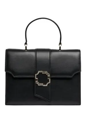 MALONE SOULIERS Medium Audrey Top-handle Bag - Black