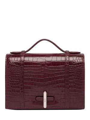 MALONE SOULIERS May Small Top-handle Bag - Burgundy