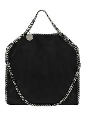 Stella McCartney Falabella Fold Over Tote - Black