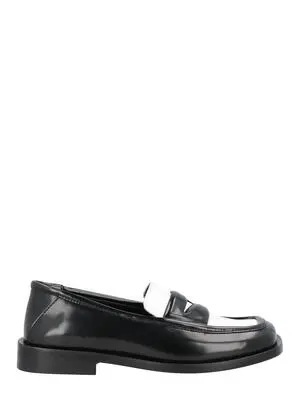 Attico Amanda Loafers - Black
