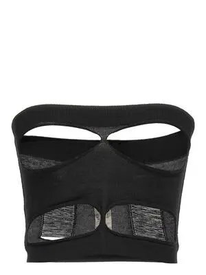 Rick Owens Tanja Bandeau Top - Black