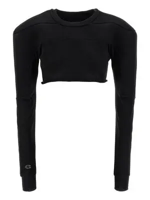Rick Owens Champion X Sweater - Black
