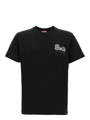 Kenzo Gots Happy Tiger T-shirt - Black