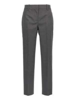 Ermanno Scervino Virgin Wool Trousers - Gray