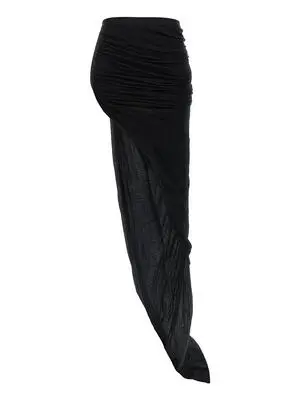Rick Owens Edfu Long Skirt - Black