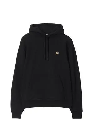 Burberry Cotton Hoodie - Black