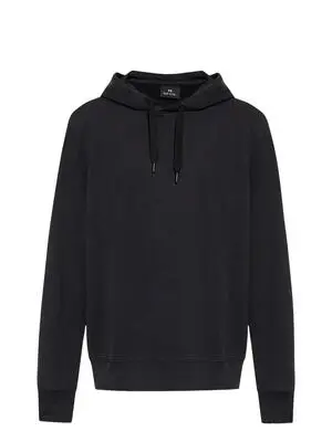Paul Smith Ps Happy Cotton Hoodie - Black