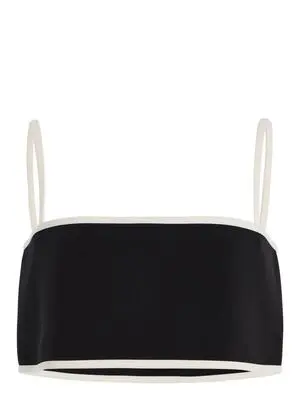 Alexis Simi Cropped Top - Black