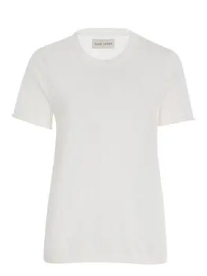HIGH SPORT Owen Cotton Tee - Ivory