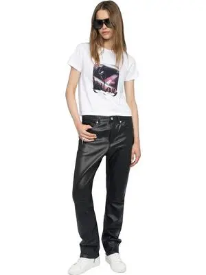 Zadig&Voltaire Alys Photo Print T-shirt - White