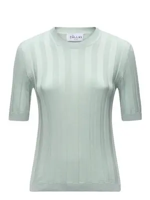 CALLAS MILANO Deeda Crewneck Sweater Natural