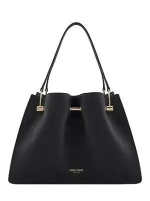Giorgio Armani Small Shopper Bag - Black