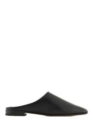 Giorgio Armani X 10 Corso Como Calfskin Mules - Black