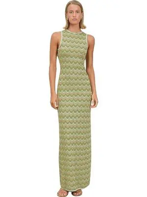 Devon Windsor Dalia Maxi Dress - Blue