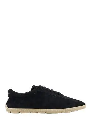 Giorgio Armani Suede Sneakers - Black