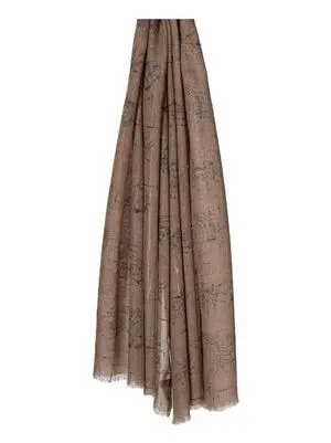 PETRUSSE Wool Stole Astral - Beige