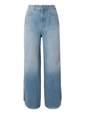Loewe High-rise Wide-leg Jeans - Blue