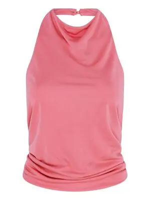 Paris Georgia Arlo Ruched Knit Top - Pink