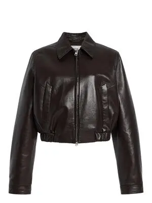 AGOLDE Agolde X Shoreditch Ski Club Essie Leather Jacket