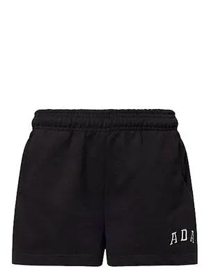ADANOLA Cotton-jersey Drawstring Shorts - Black