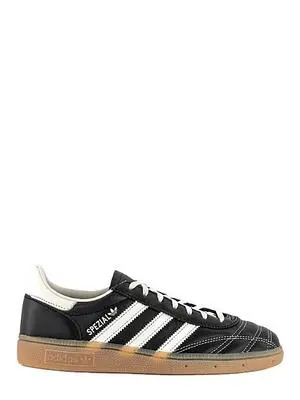 Adidas Handball Spezial Quilted Leather Low-Top Trainers Black Off White