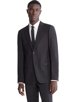 Calvin Klein Skinny Fit Suit Jacket - Black