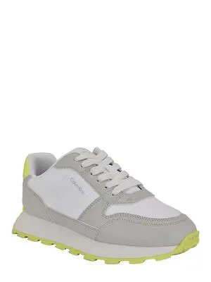 Calvin Klein Tulay Sneakers White/stardust/acid Lemon