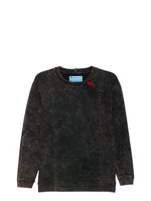 STAIN SHADE Tie-dye Sweatshirt - Grey