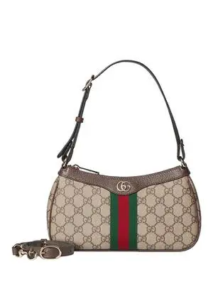 Gucci Ophidia Shoulder Bag - Beige