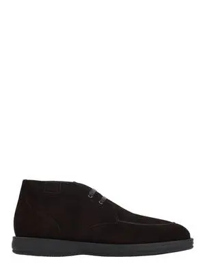 Brioni Desert Leather Boots - Brown