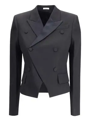Alexander McQueen Double-breasted Blazer - Black