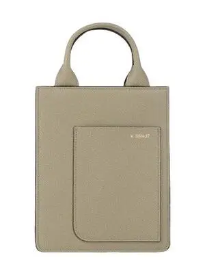 VALEXTRA Calfskin Handbag - Sage Green