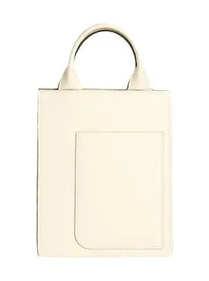 VALEXTRA Handbag In Calfskin With Shoulder Strap - White