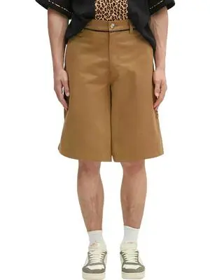 Martine Rose Pocket-detail Shorts - Neutrals