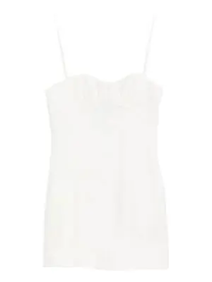 Sir The Label Embroidered Mini Dress - White