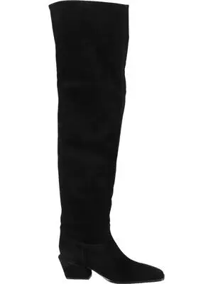 PARIS TEXAS Knee-High Suede Boots