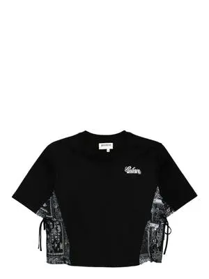 MUSIUM DIV. Patchwork T-shirt - Black