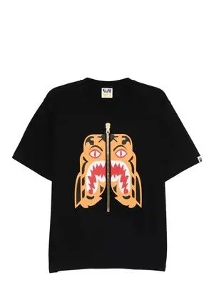 A BATHING APE Tiger T-shirt - Black