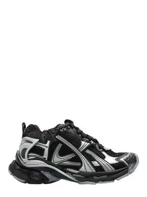Balenciaga Panelled Sneakers - Black