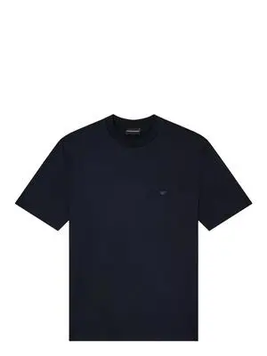 Emporio Armani Eagle Logo T-shirt - Blue