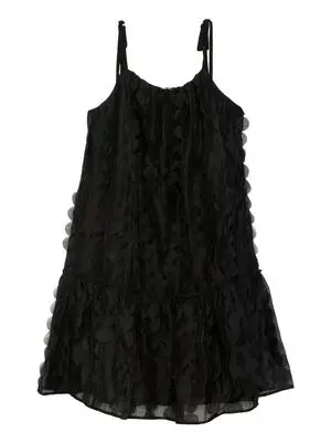 B+AB Textured Cami Dress - Black