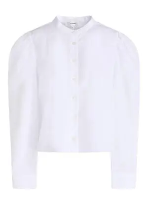 FRAME The Tuesday Cotton-poplin Shirt - White
