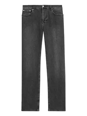 FRAME Modern Straight Denim Jeans - Charcoal