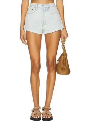 RE/DONE 70s High Rise Short - Ola Indigo