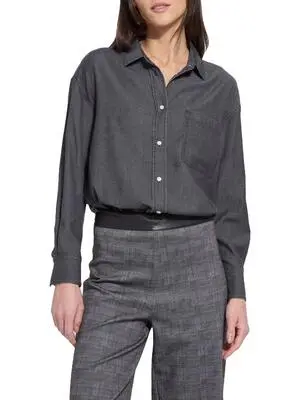 LYSSÉ Lunette St. Chambray Button-Up Shirt