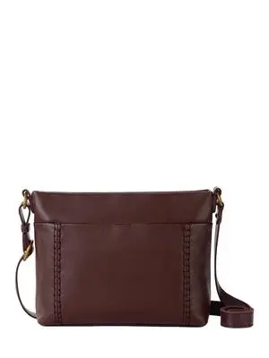 THE SAK Melrose Leather Crossbody Bag Mahogany