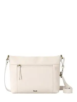THE SAK Melrose Leather Crossbody Bag Stone